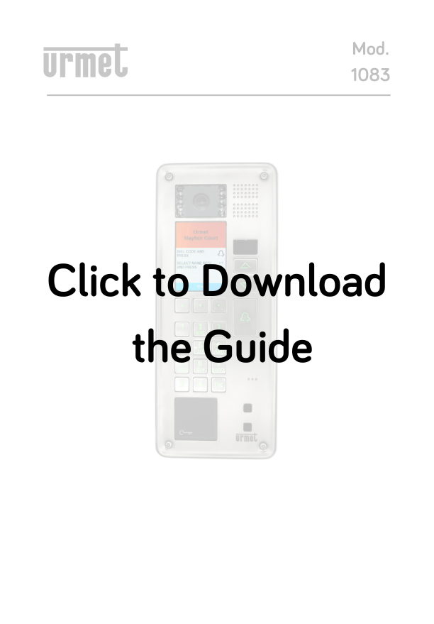 How to Replace the Buttons on the Elekta Entry Panel Guide - Download